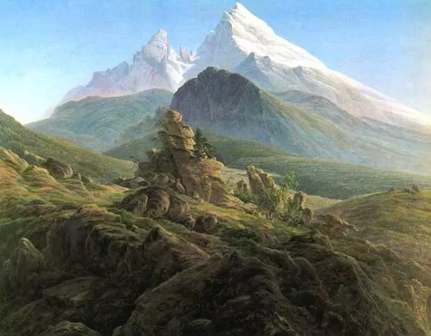 Umělec Caspar David Friedrich.