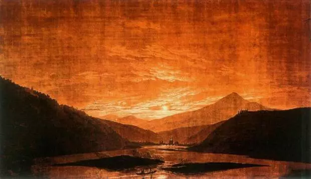 Umělec Caspar David Friedrich.