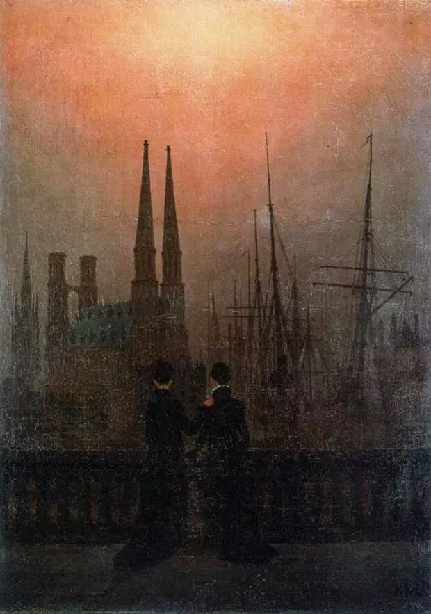 Umělec Caspar David Friedrich.