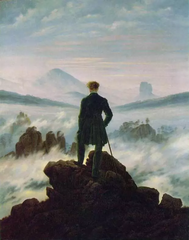 Umělec Caspar David Friedrich.