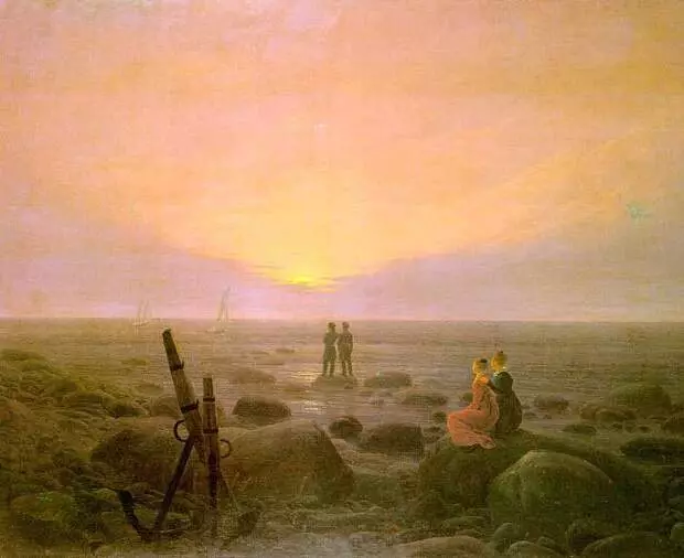 Umělec Caspar David Friedrich.