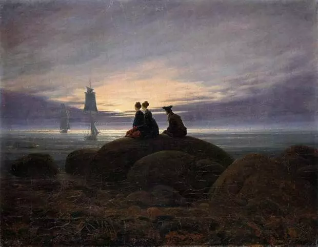 Umělec Caspar David Friedrich.