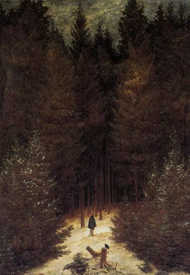 Umělec Caspar David Friedrich.