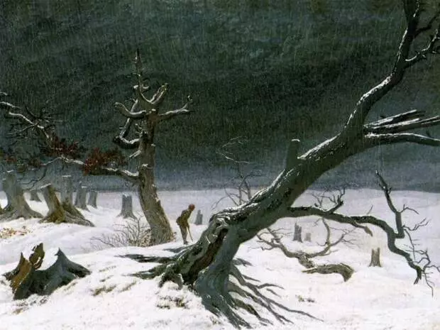 Umělec Caspar David Friedrich.