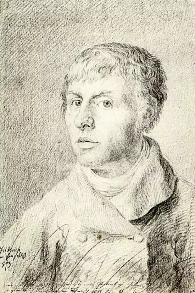 Umělec Caspar David Friedrich.