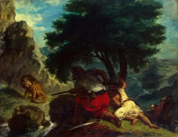 ຮູບແຕ້ມຂອງ Eugene Delacroix