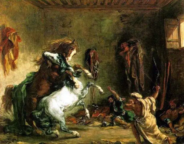 ຮູບແຕ້ມຂອງ Eugene Delacroix