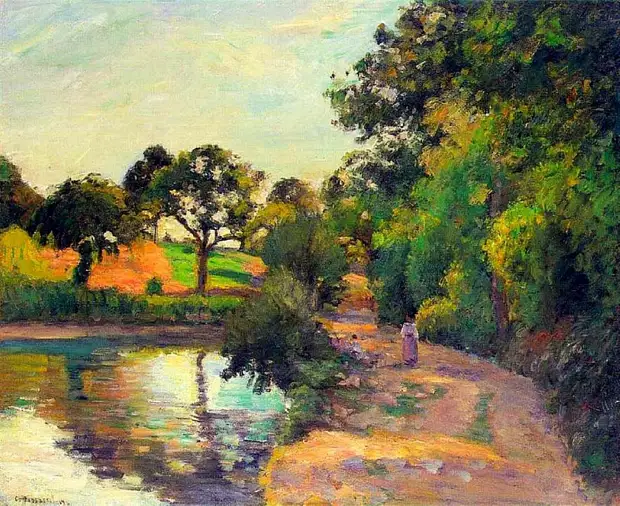 Cầu ở Montfoucault. (1874). Pissarro, Camille