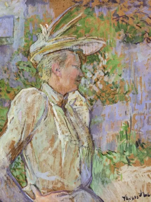 Gabrielle Tantsija - Henri de Toulouse -Lautrec