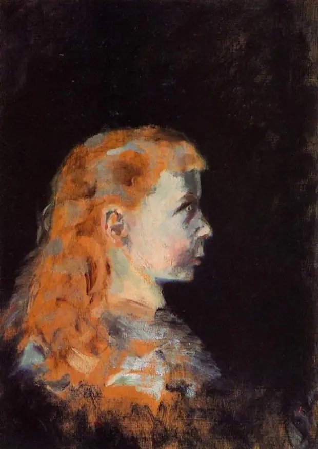 Retrato de un niño - Henri de Toulouse-Lautrec