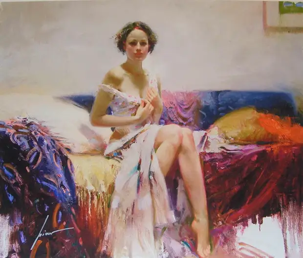 ສິລະປິນ Giuseppe Dangelico (Pino Daeni). "ເລື່ອງຂອງຄວາມງາມທີ່ຫາຍາກ!"