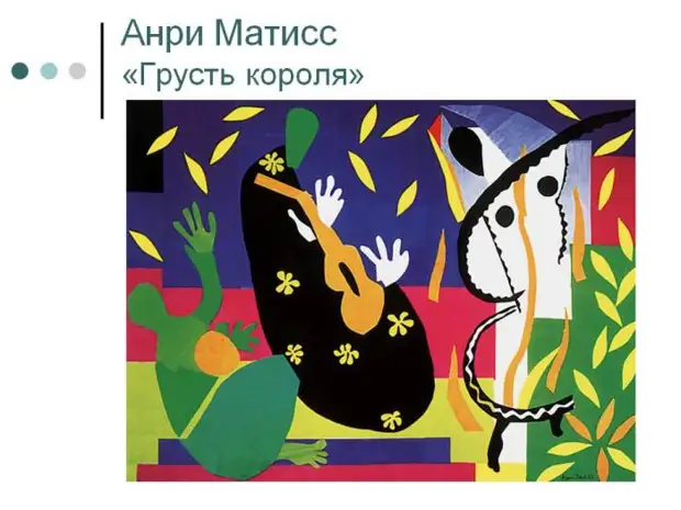 Kedu ka nnukwu Henri Matisse, mgbe ọ nọ n'oche nkwagharị, ji ịcha