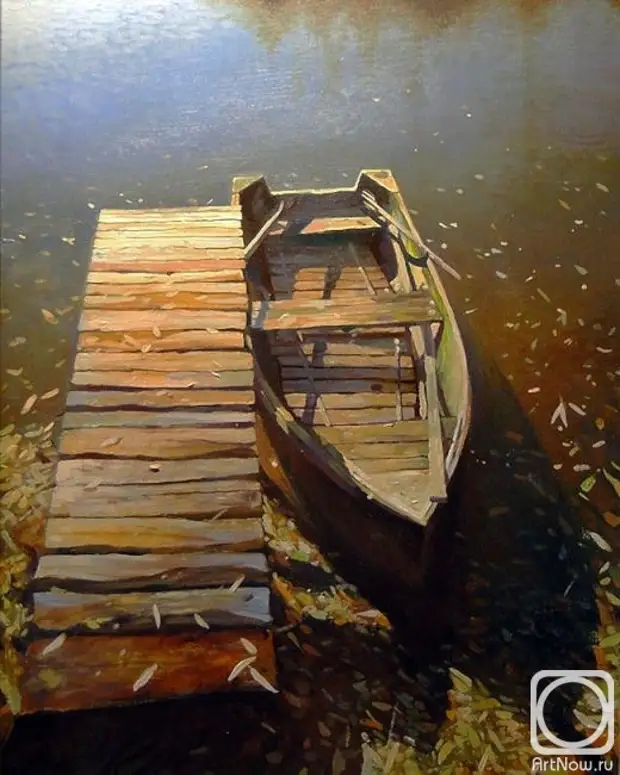 Andrianov Andrey. Pier in Ryzhovo