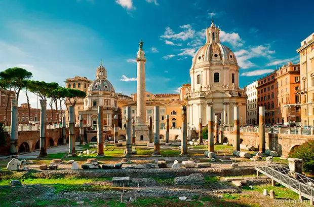 Se promener dans Rome. Château du Saint-Ange.