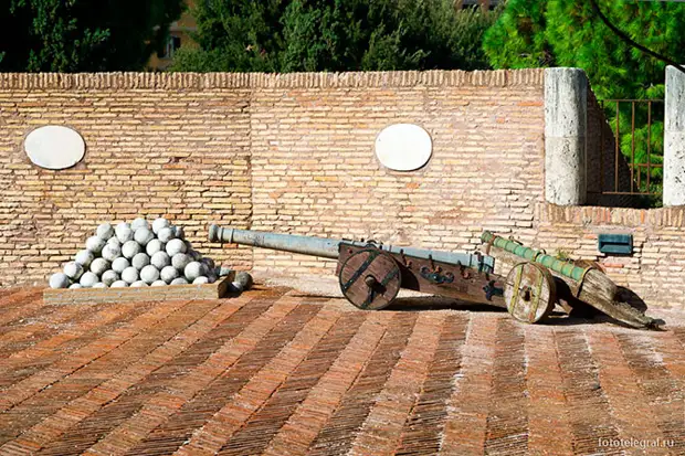 Se promener dans Rome. Château du Saint-Ange.