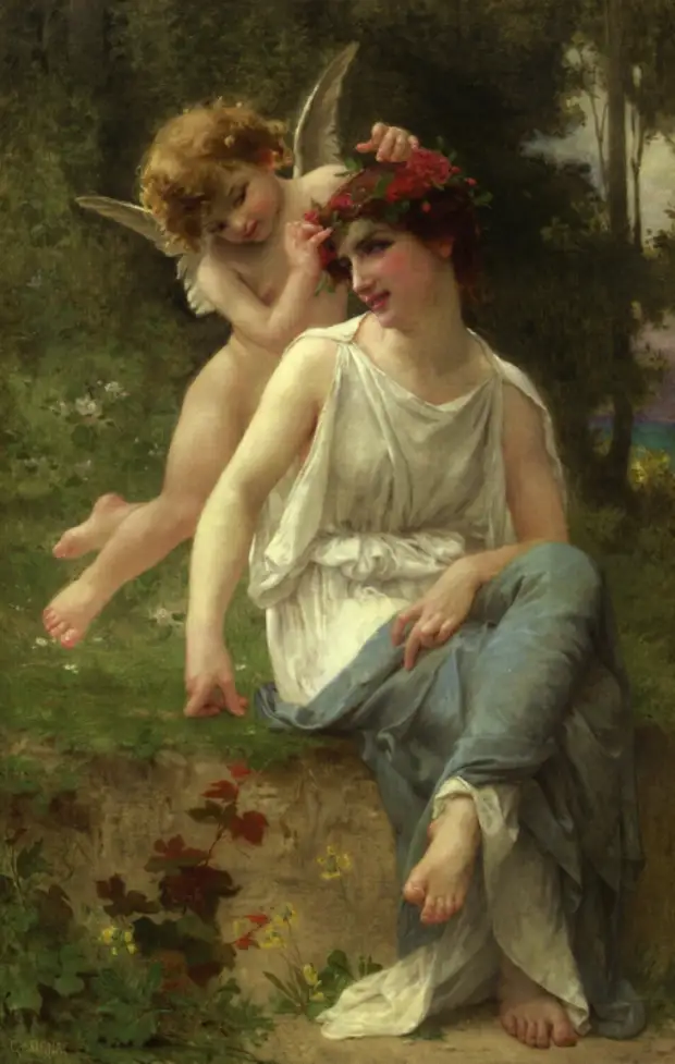 Fabkis tus kws kos duab Guillaume Seignac (1870-1924) (73 duab)