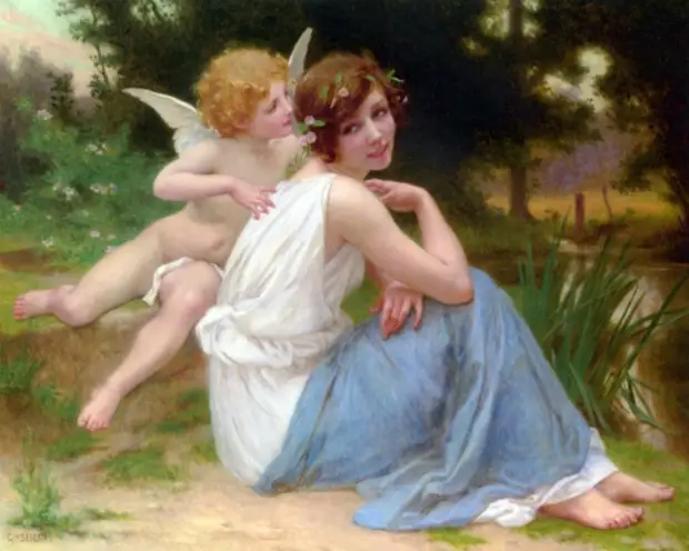 Atis franse Guillaume Seignac (1870-1924) (73 foto)