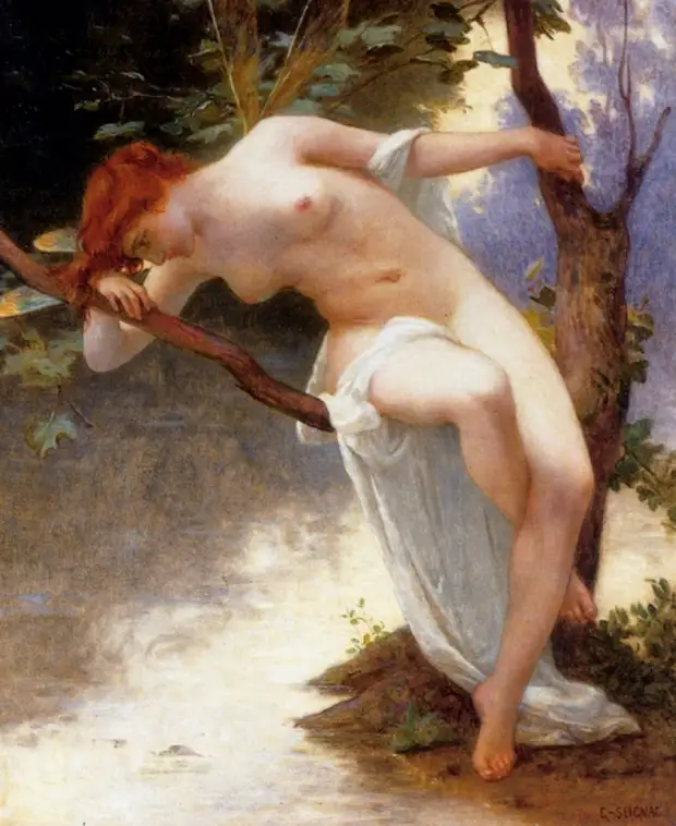 Französischer Künstler Guillaume Seignac (1870-1924) (73 Bilder)