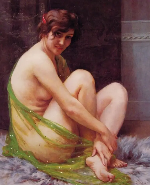 Fabkis tus kws kos duab Guillaume Seignac (1870-1924) (73 duab)