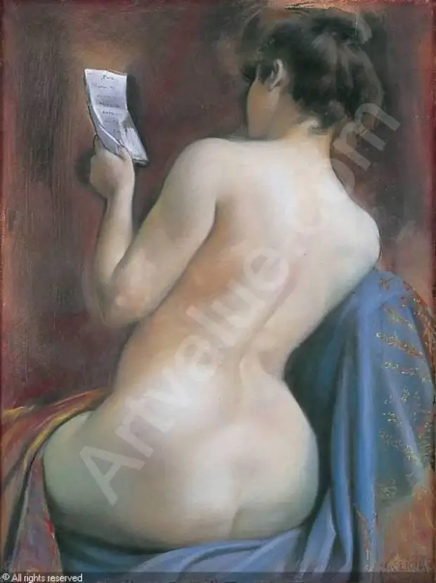 Frânske artyst Guillaume Seignac (1870-1924) (73 foto's)