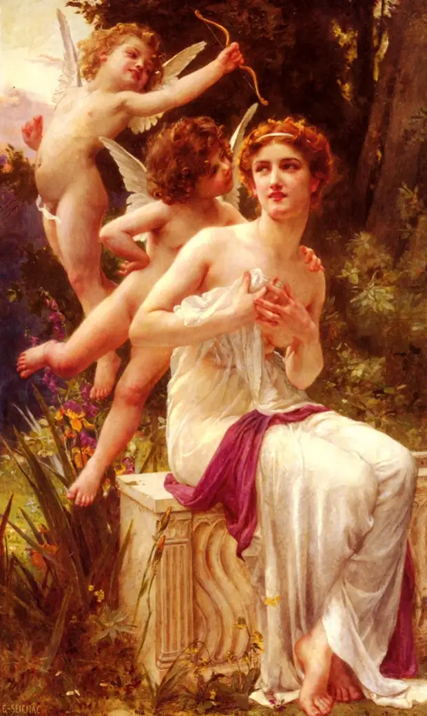 Fabkis tus kws kos duab Guillaume Seignac (1870-1924) (73 duab)