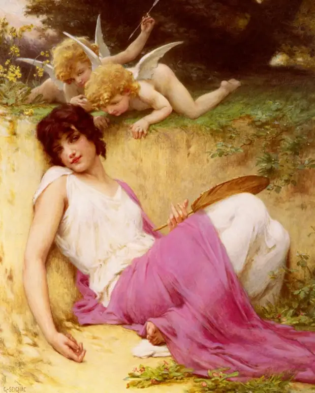 ফরাসি শিল্পী Guillaume Seignac (1870-1924) (73 ছবি)