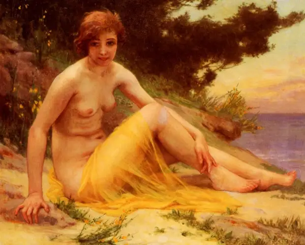 Französischer Künstler Guillaume Seignac (1870-1924) (73 Bilder)