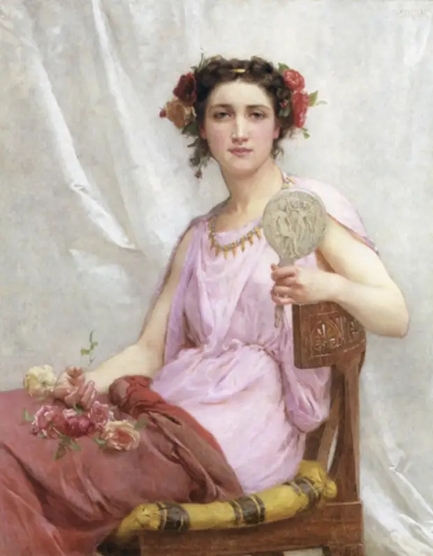 Pranses nga artista nga si Guillaume Seignac (1870-1924) (73 nga mga litrato)