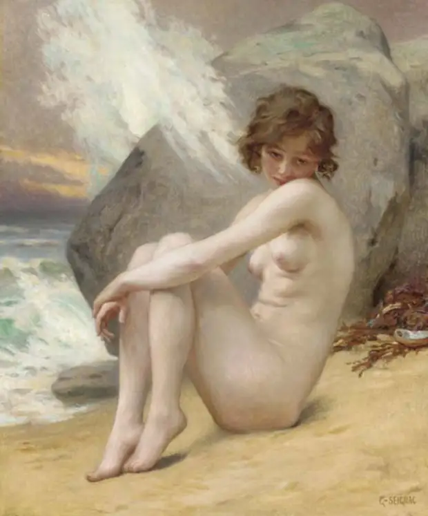 Pranses nga artista nga si Guillaume Seignac (1870-1924) (73 nga mga litrato)