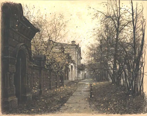 Efremov Alexey. Zlatoustovskaya-straat