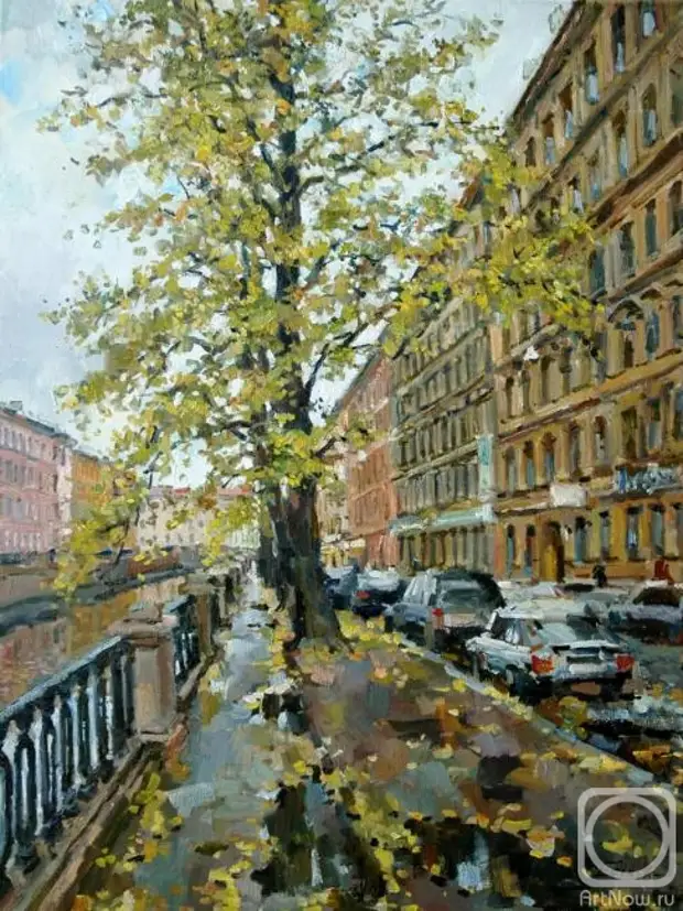 Eskov Pavel. Griboyedov Canal. Araw ng taglagas