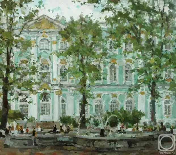 Eskov Pavel. Ermita square