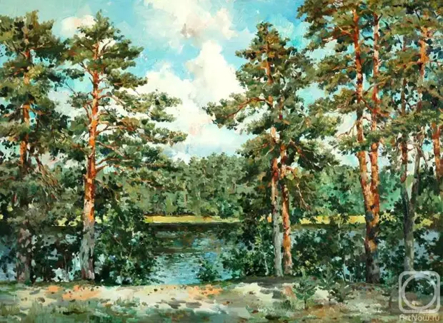 Eskov Pavel. Pinus di Kurbatovka