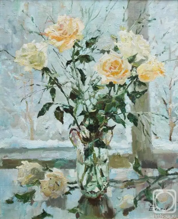 Eskov Pavel. Bouquet an gheimhridh