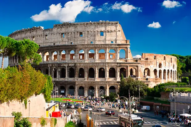 Se promener dans Rome. Colisée