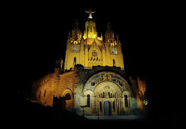 Temple of the Sacred Heart. Barcelona. Spain.