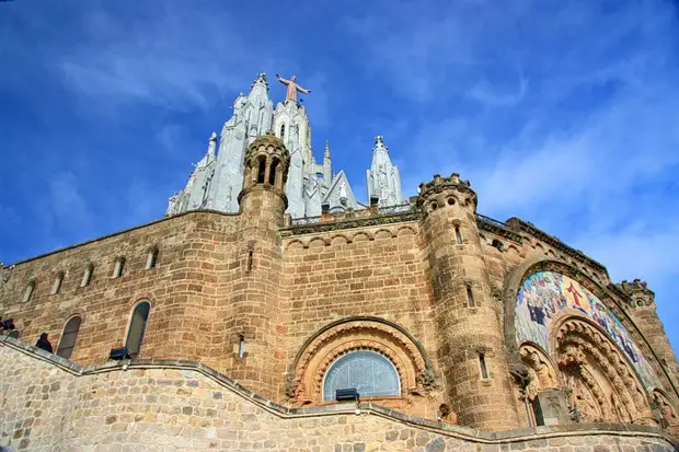 Temple of the Sacred Heart. Barcelona. Spain.