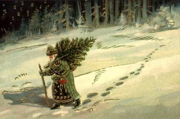 Ruske nove godine i božićne čestitke 19. - početka 20. stoljeća