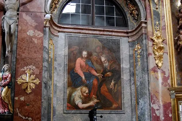 Kereke ea Azamkirche. Munich, Jeremane.