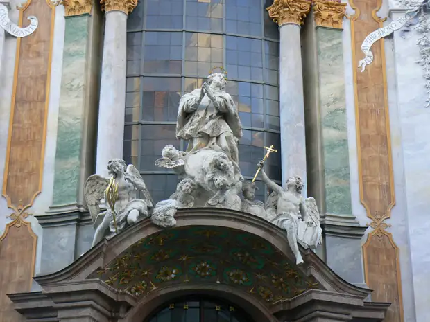 Iglesia Azamkirche. Munich, Alemania.