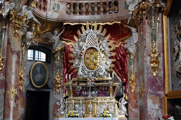 Gereja Azamkirche. Munich, Jerman.