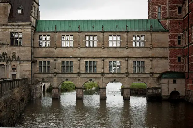 Chinyumba cha Frederiksborg. Denmark.