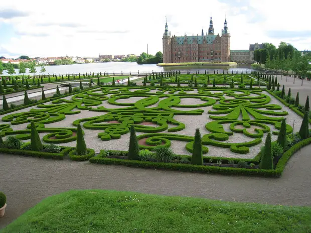 Chinyumba cha Frederiksborg. Denmark.