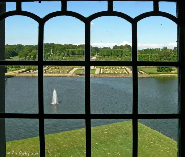 Frederiksborg-kasteel. Denemarken.