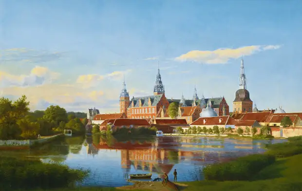 ប្រាសាទ Frederiksborg ។ ដាណឺម៉ាក។