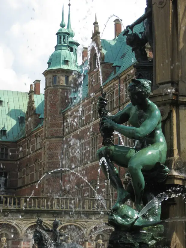 Frederiksborg קאַסטלע. דענמאַרק.