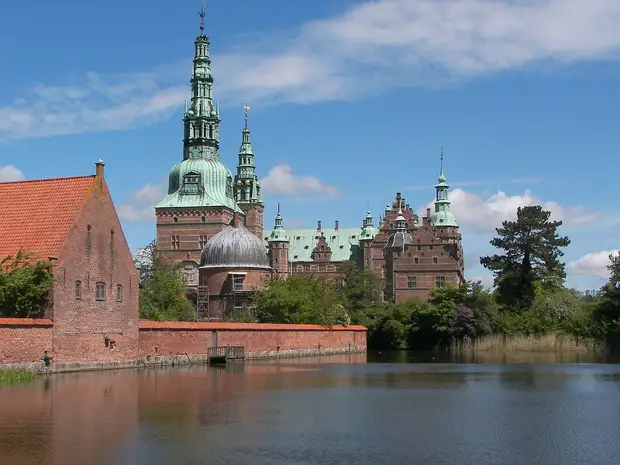 Castelo de Frederiksborg. Dinamarca.