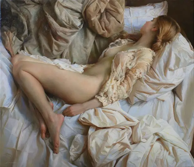 Raffinati dipinti realistici di Sergei Marshennikov