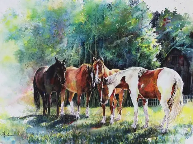 artist Lian Quan Zhen (Lian Quan Zhen) paintings - 14