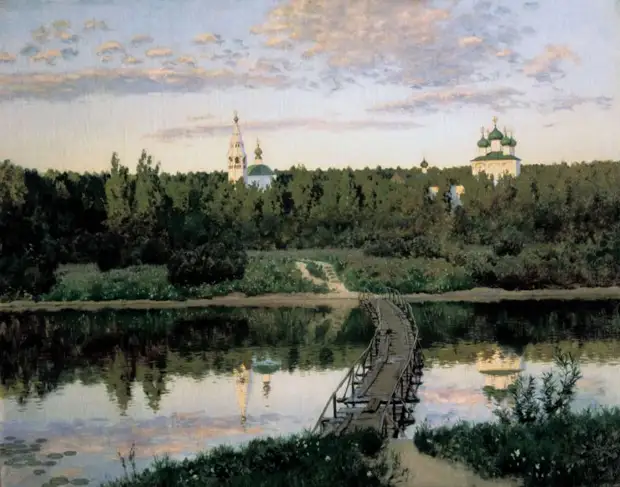 Levitan - vaikne elukoht. 1890